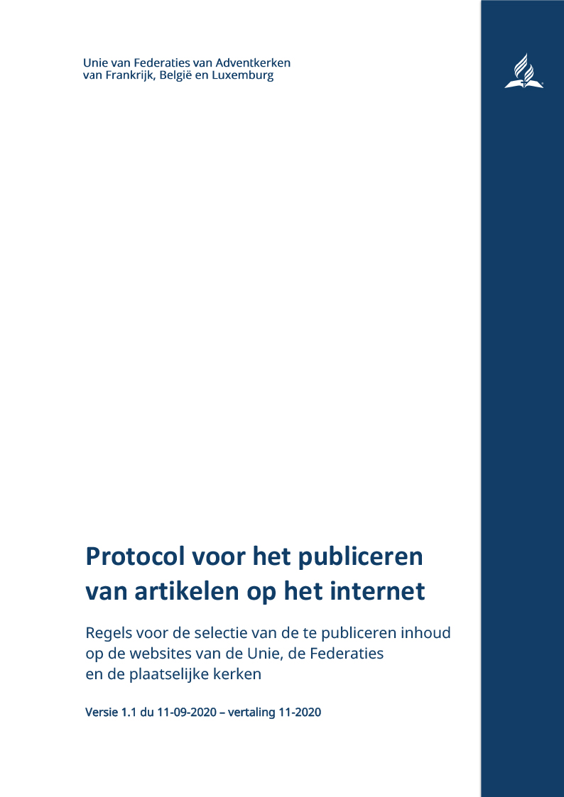 Communicatie Protocollen – Kerk van de Zevendedags Adventisten